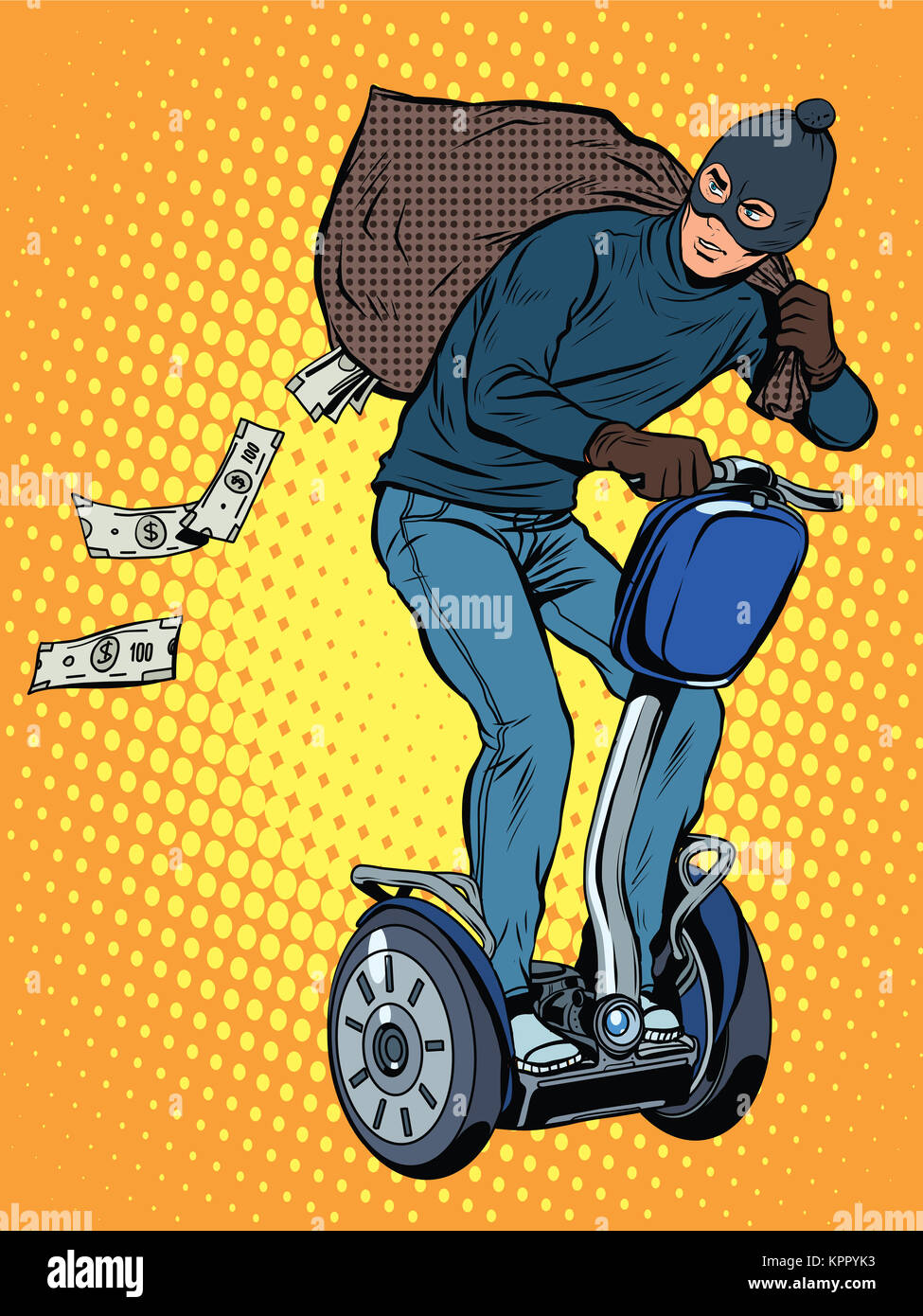 Tech stealing money Stock Photo - Alamy