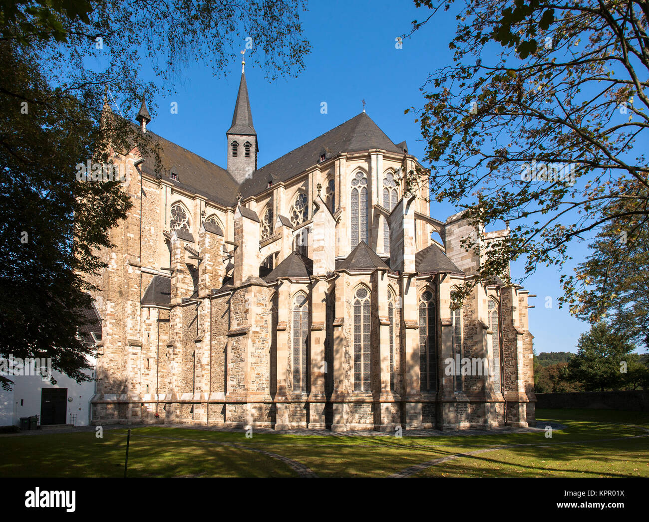 Germany, the Bergisches Land region, the Altenberg cathedral ...