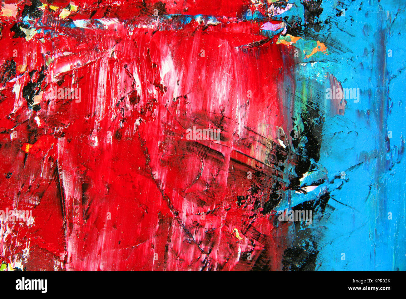 abstract painting on canvas as background Stock Photo - Alamy