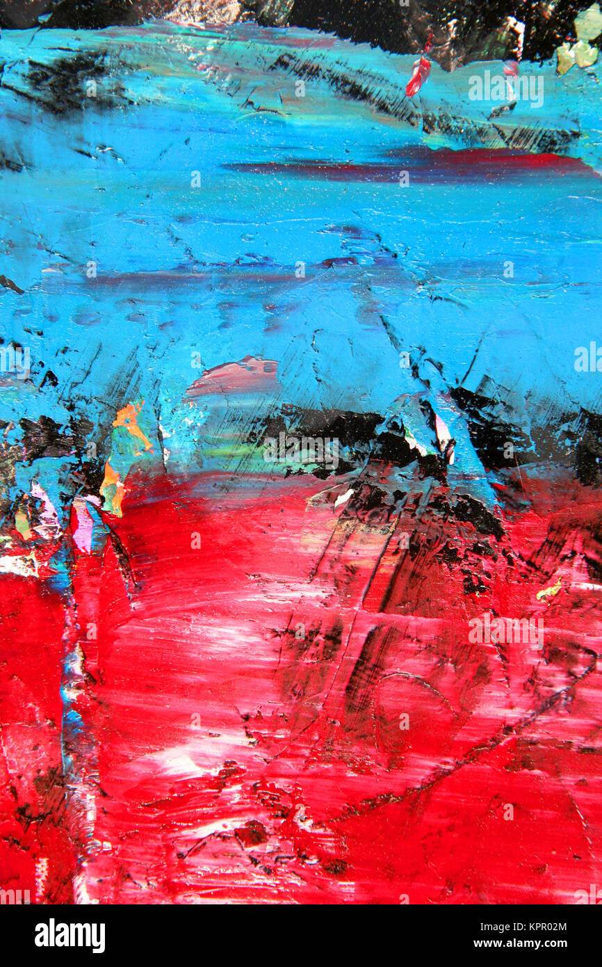 abstract painting on canvas as background Stock Photo - Alamy