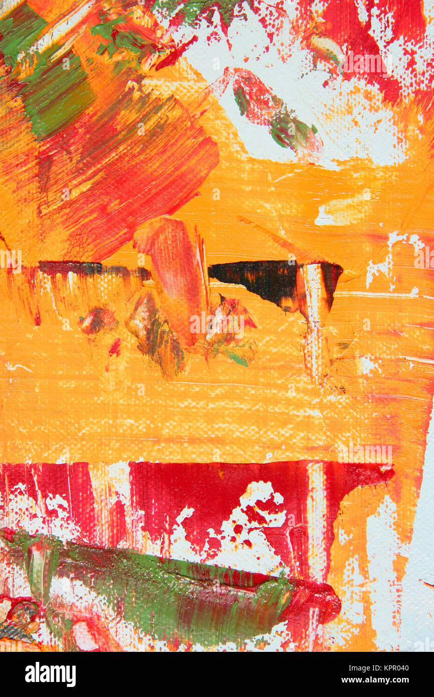 abstract painting on canvas as background Stock Photo - Alamy