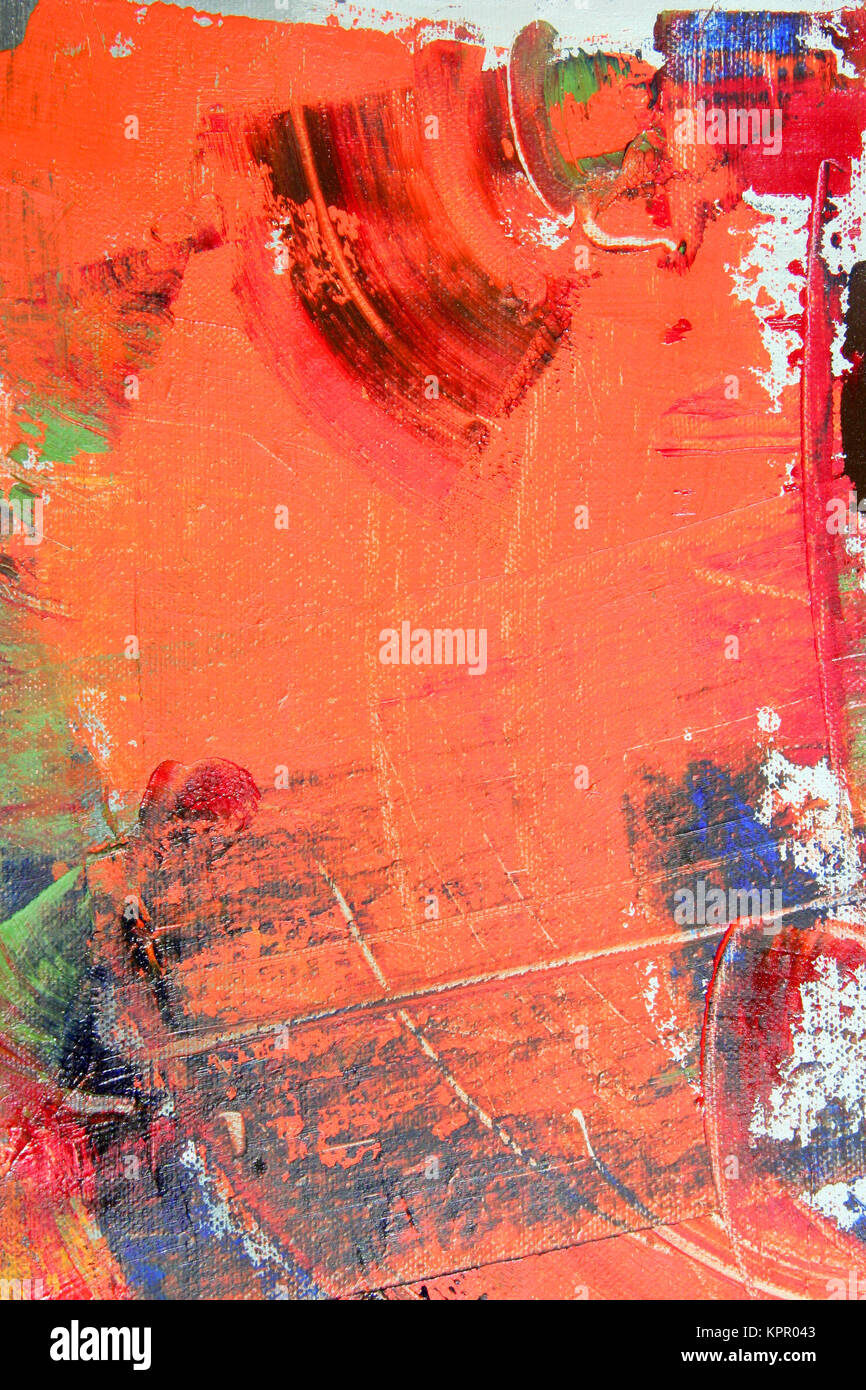 abstract painting on canvas as background Stock Photo - Alamy