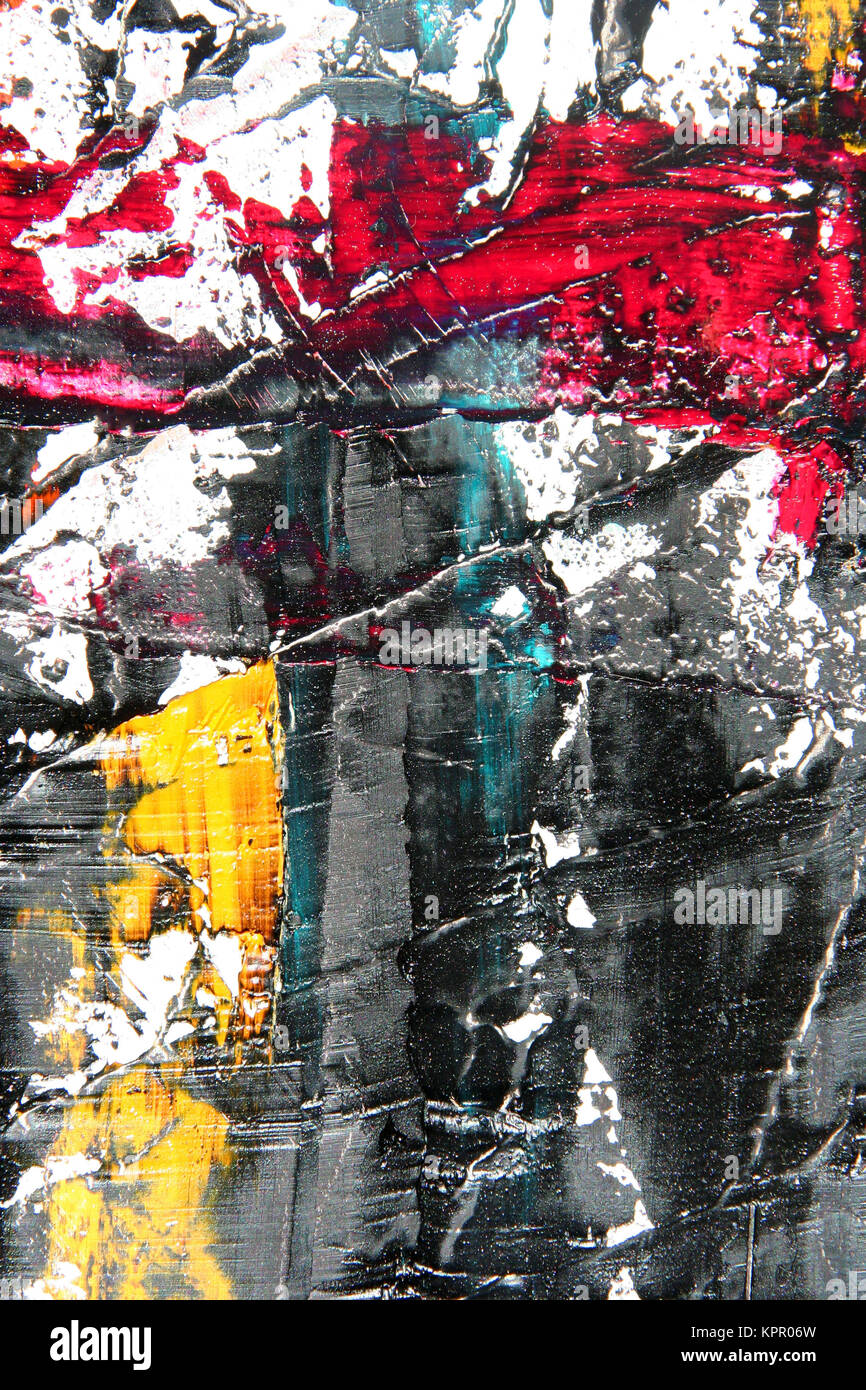 abstract painting on canvas as background Stock Photo - Alamy