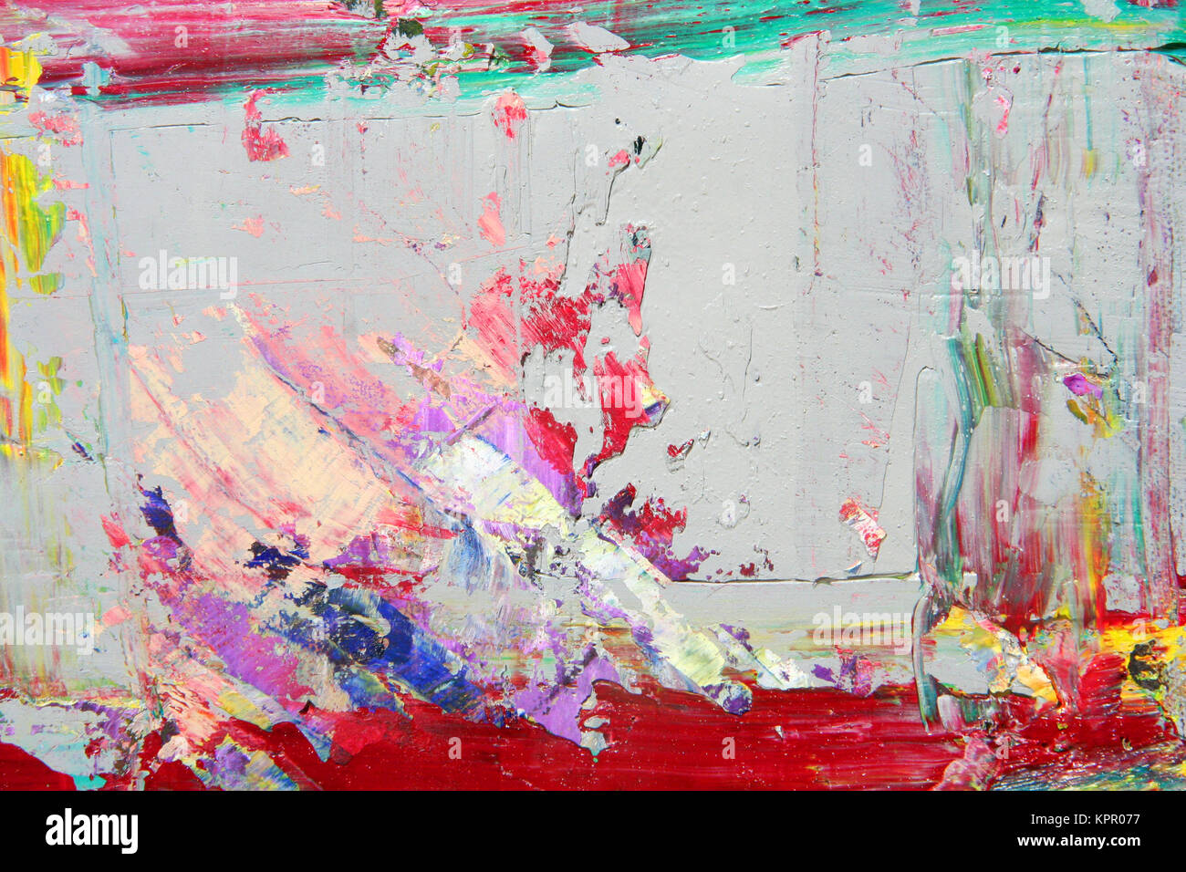 abstract painting on canvas as background Stock Photo - Alamy