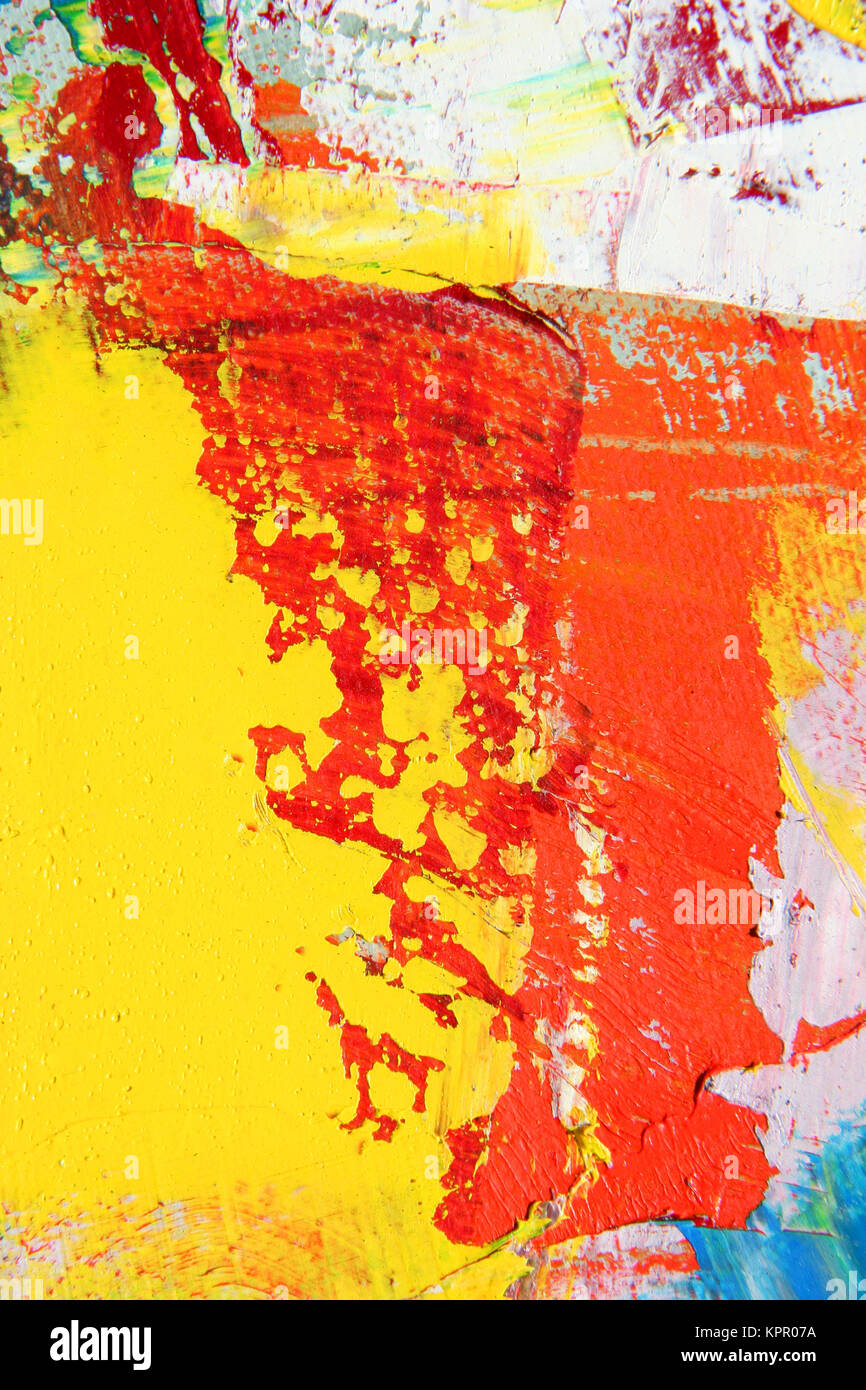 abstract painting on canvas as background Stock Photo - Alamy