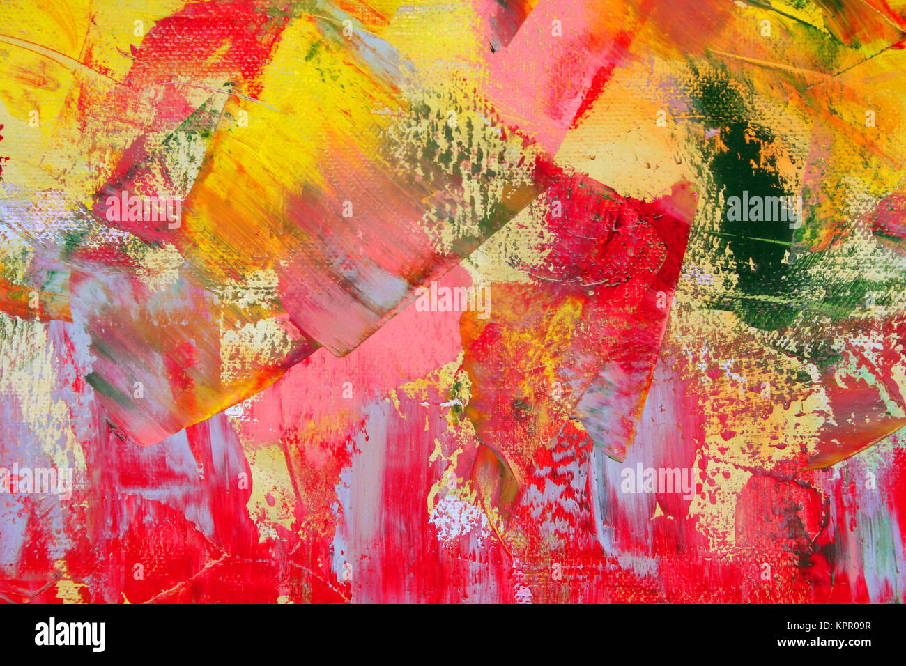 abstract painting on canvas as background Stock Photo - Alamy