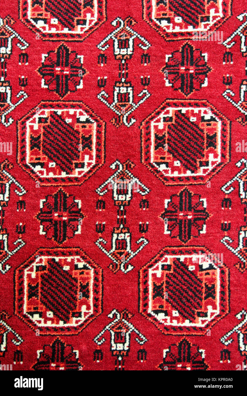 turkish carpet pattern Stock Photo - Alamy