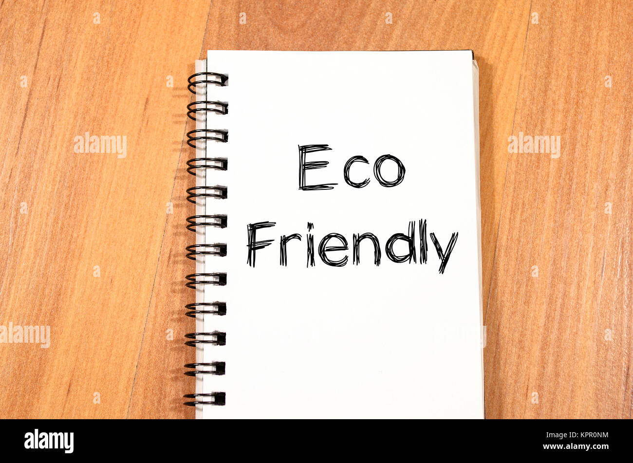 Eco friendly text concept Stock Photo - Alamy