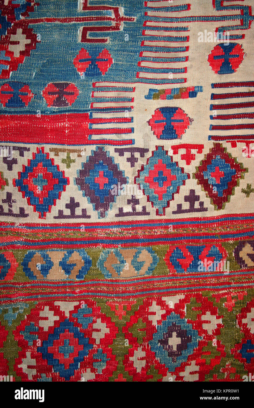 turkish carpet pattern Stock Photo - Alamy