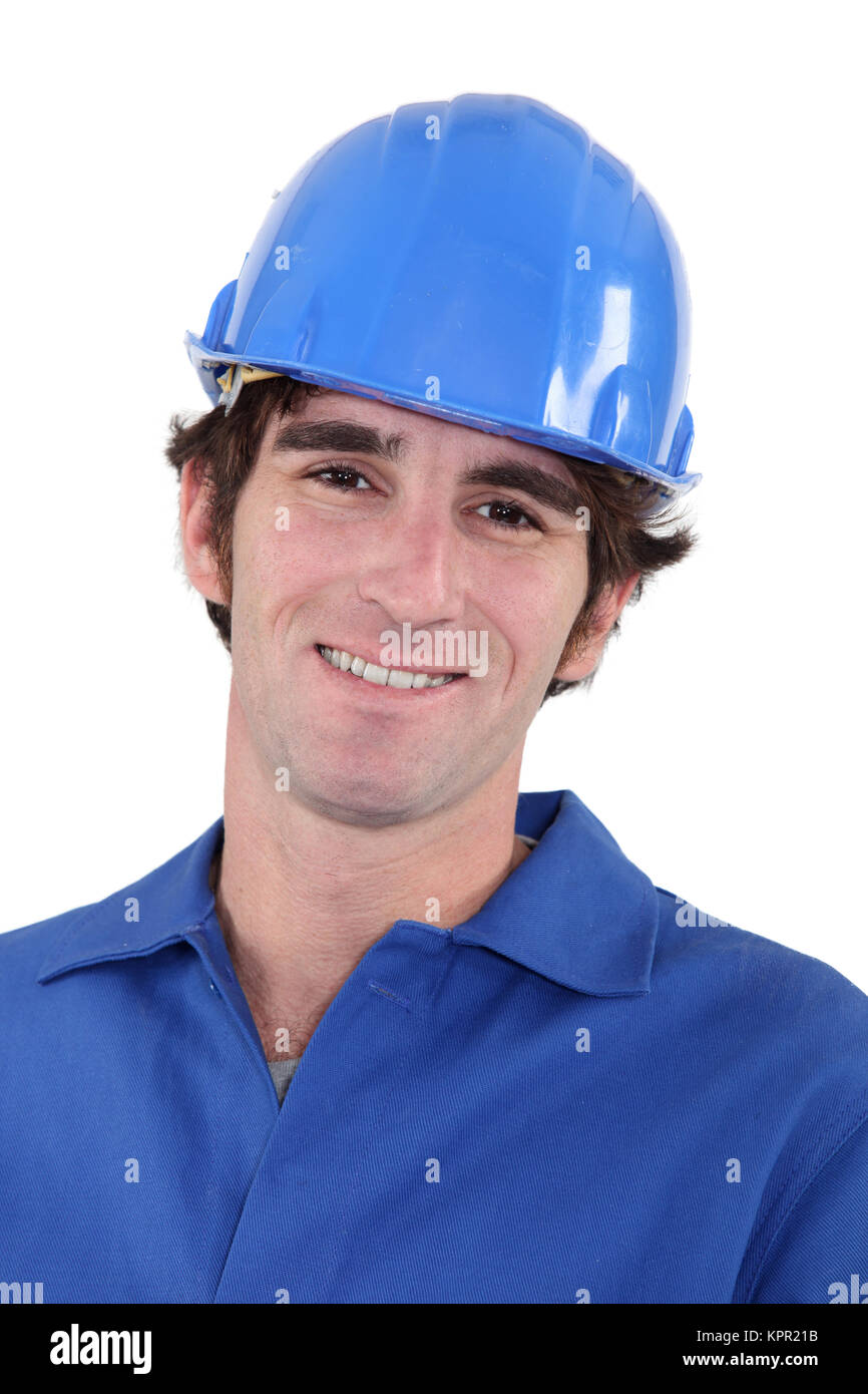 Pleased workman hi-res stock photography and images - Alamy
