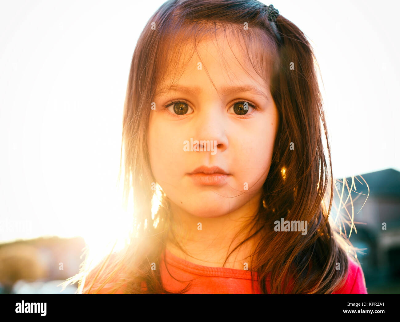 happy little girl Stock Photo - Alamy