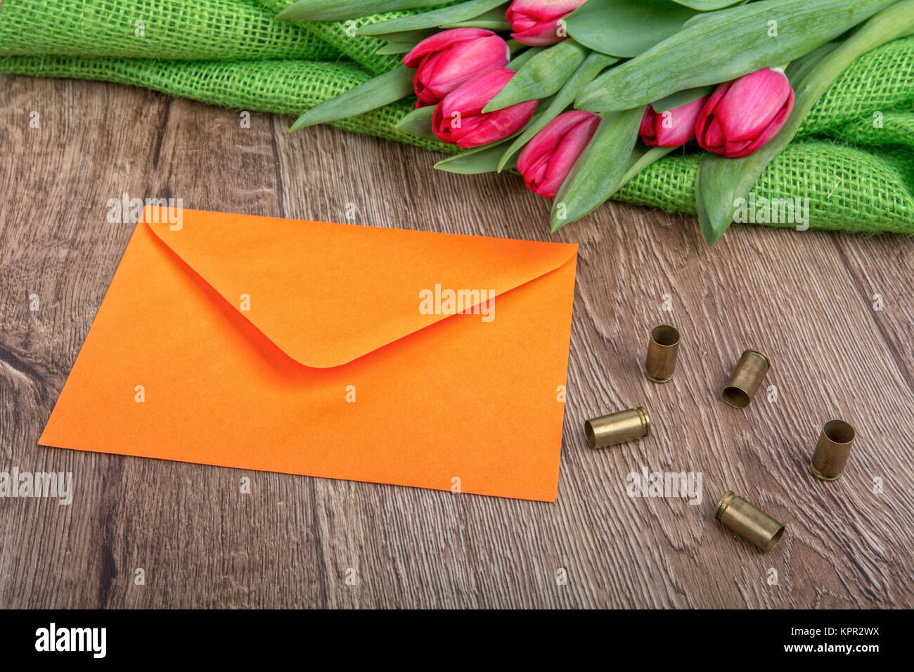 Bullets envelope hi-res stock photography and images - Alamy