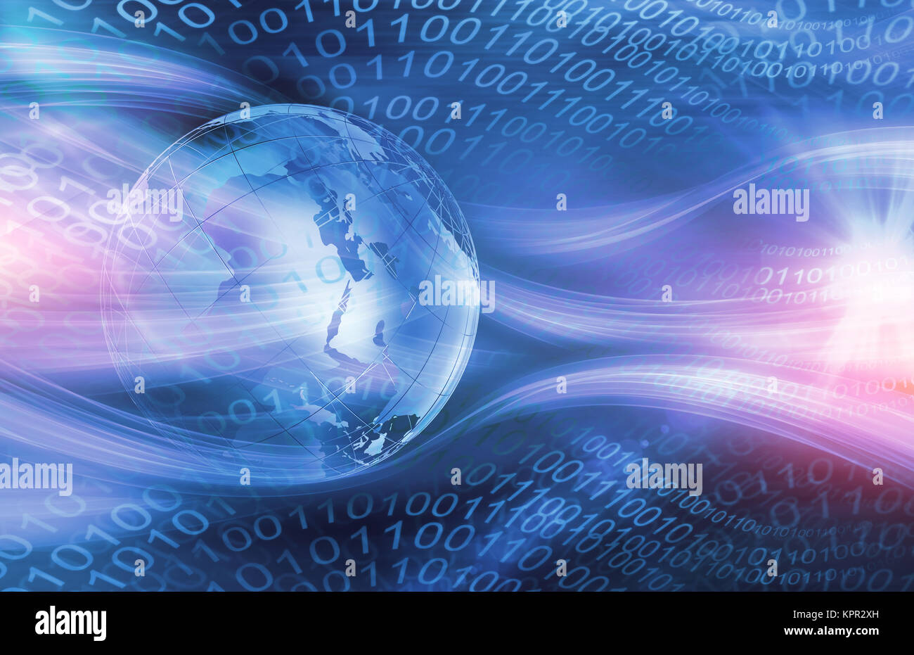Graphical Digital World Background Concept Series 04 Stock Photo - Alamy