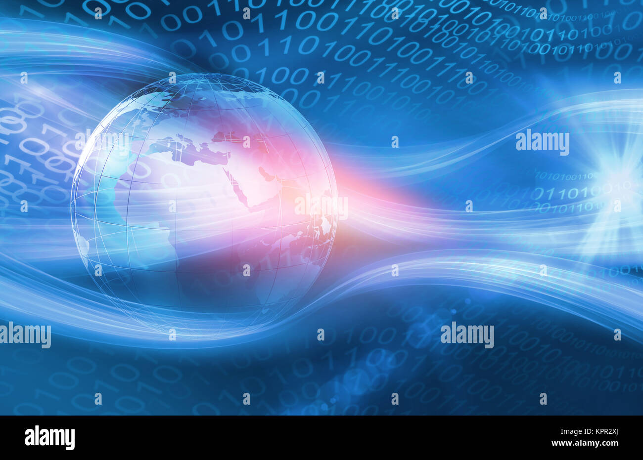 Graphical Digital World Background III Stock Photo - Alamy