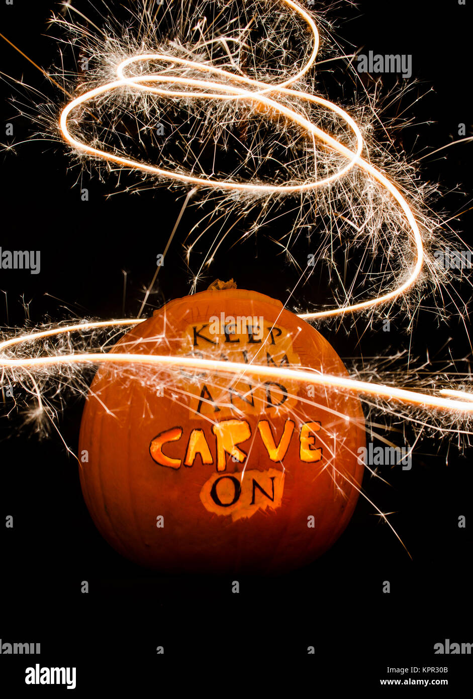 Halloween firework display hi-res stock photography and images - Alamy