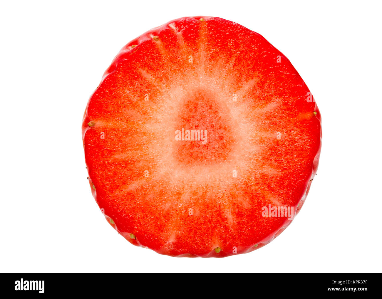 Cutted strawberry Cut Out Stock Images & Pictures - Alamy