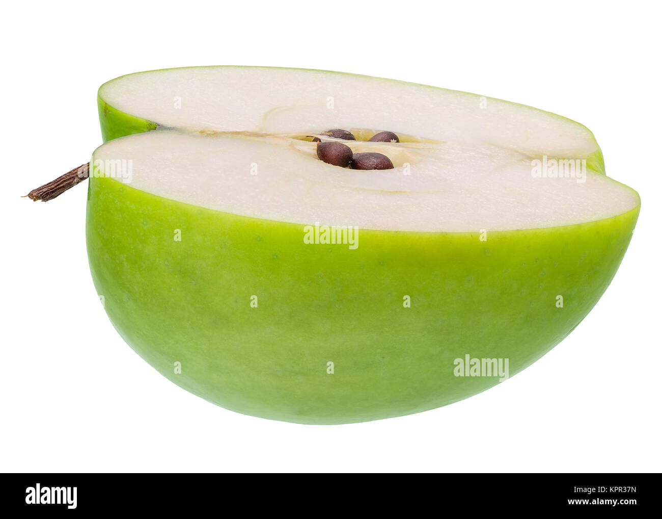 Fresh Green Apple Stock Photo - Alamy