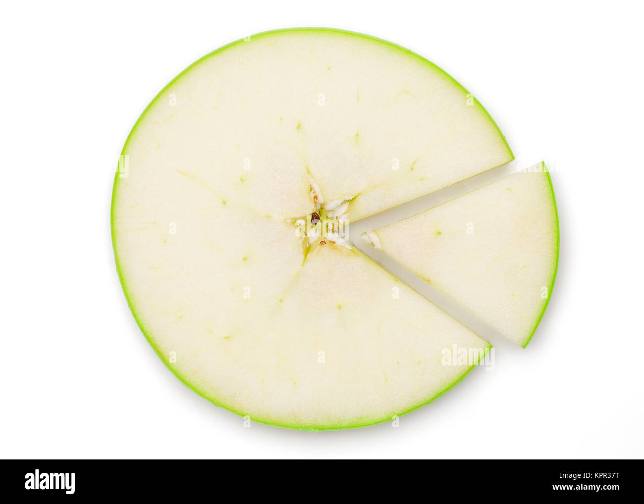 Fresh Green Apple Stock Photo - Alamy
