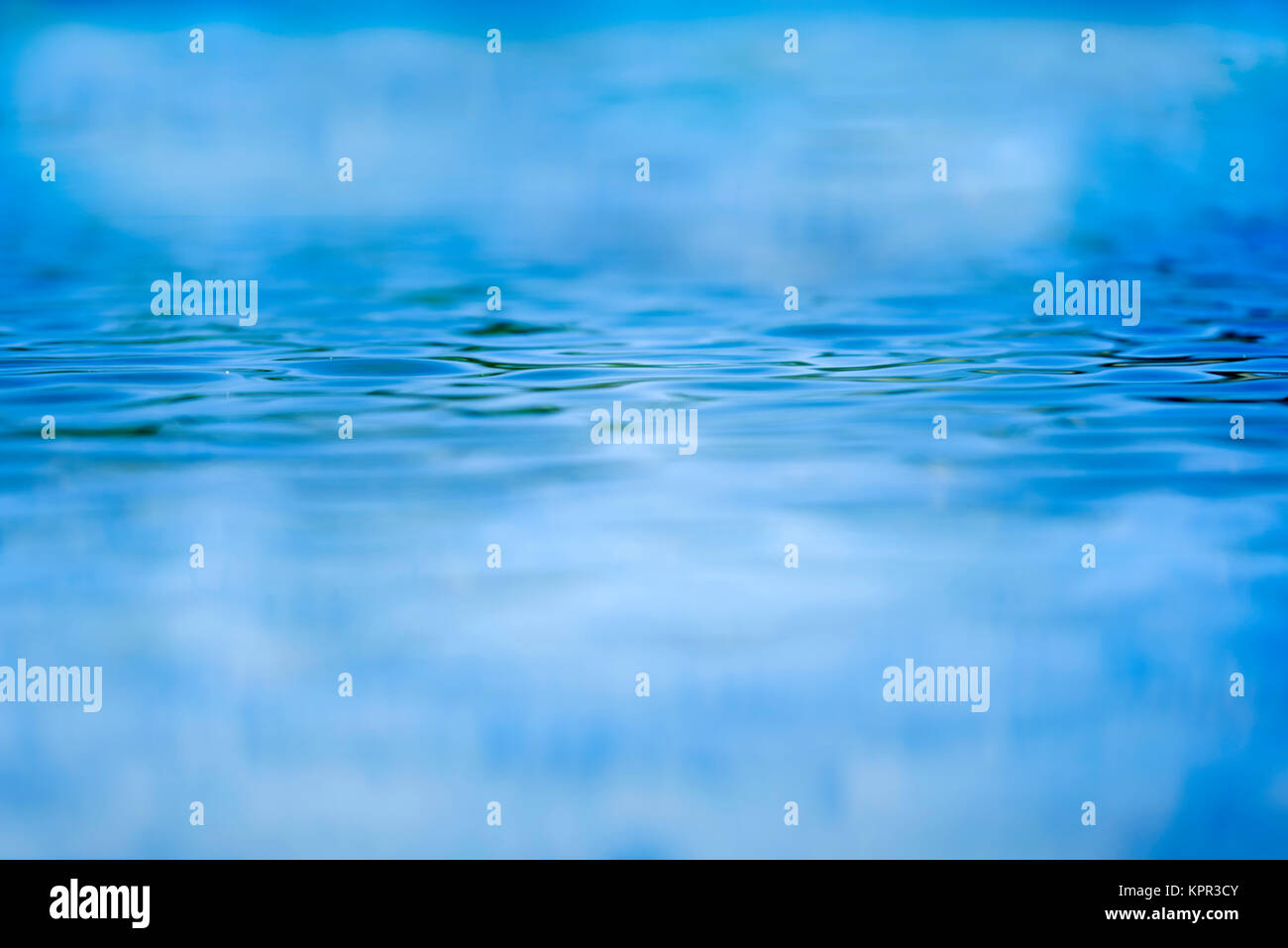 Blue Water Background Stock Photo - Alamy