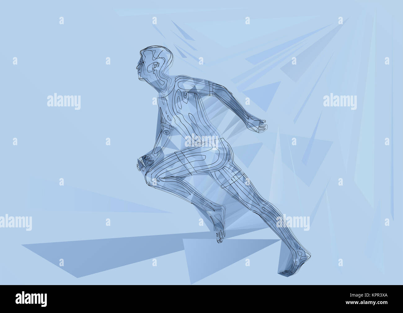 Runner vector illustration hi-res stock photography and images - Alamy