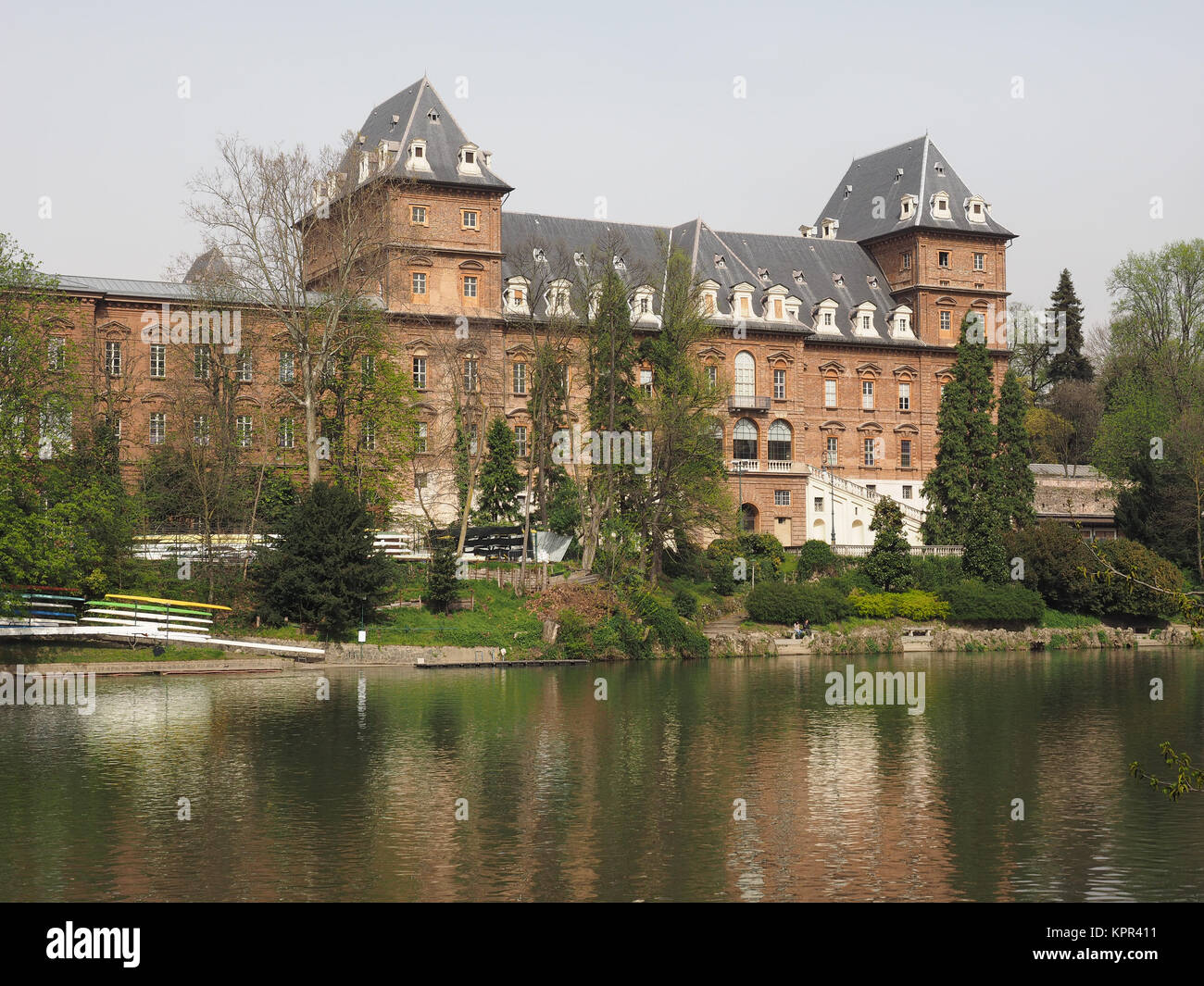 Castello del Valentino in Turin Stock Photo - Alamy
