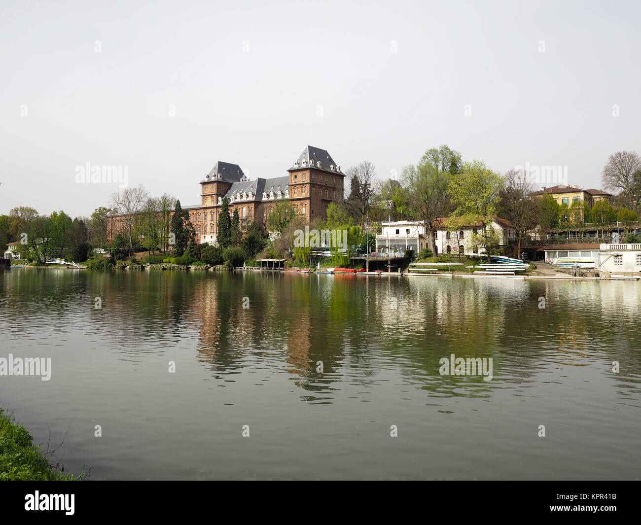 Castello del Valentino in Turin Stock Photo - Alamy