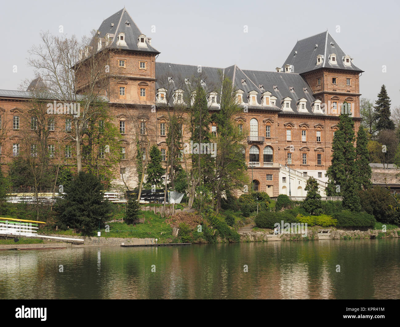 Castello del Valentino in Turin Stock Photo - Alamy