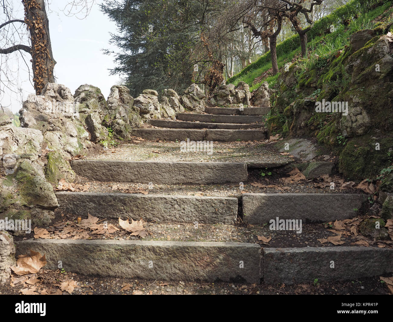 Old concrete stairs among hi-res stock photography and images - Alamy
