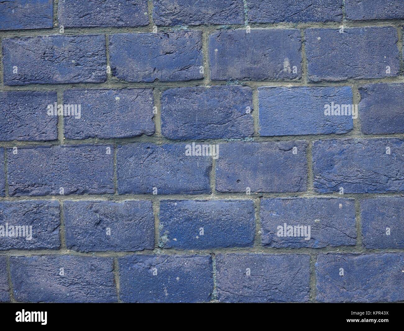 blue brick wall background Stock Photo - Alamy
