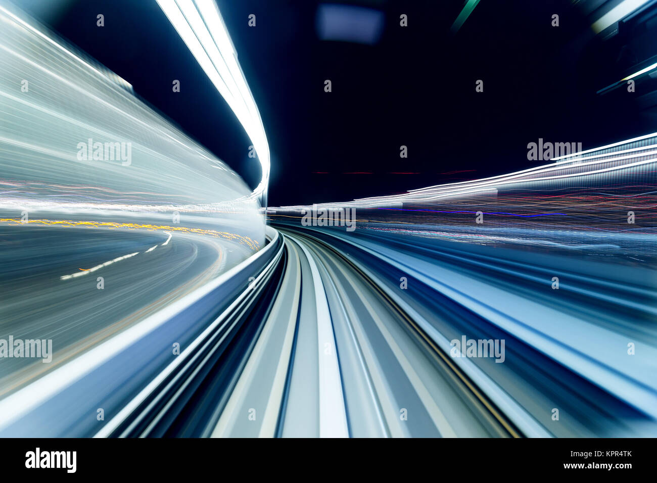 Blurred highspeed train hi-res stock photography and images - Alamy