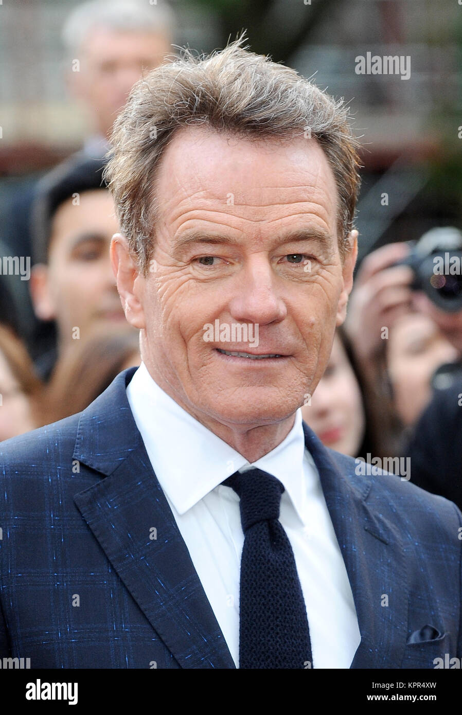 Bryan Cranston attends the European Premiere of Godzilla at Odeon ...