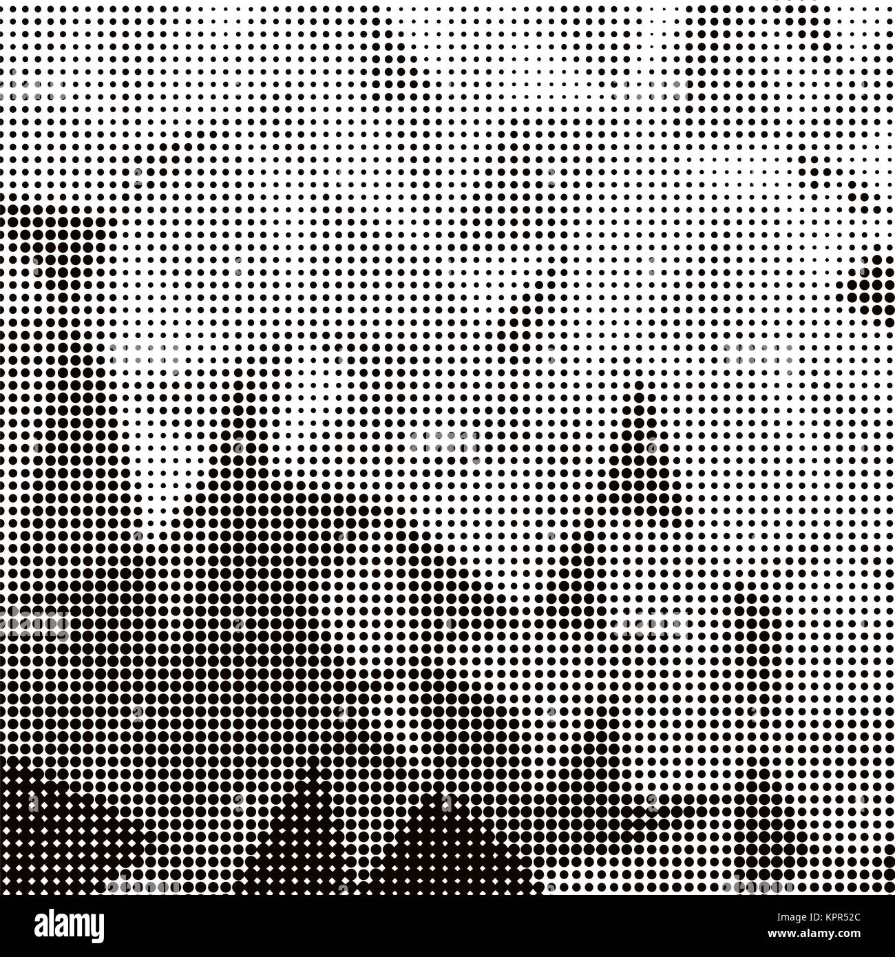 Halftone Pattern. Dots on White Background Stock Photo - Alamy