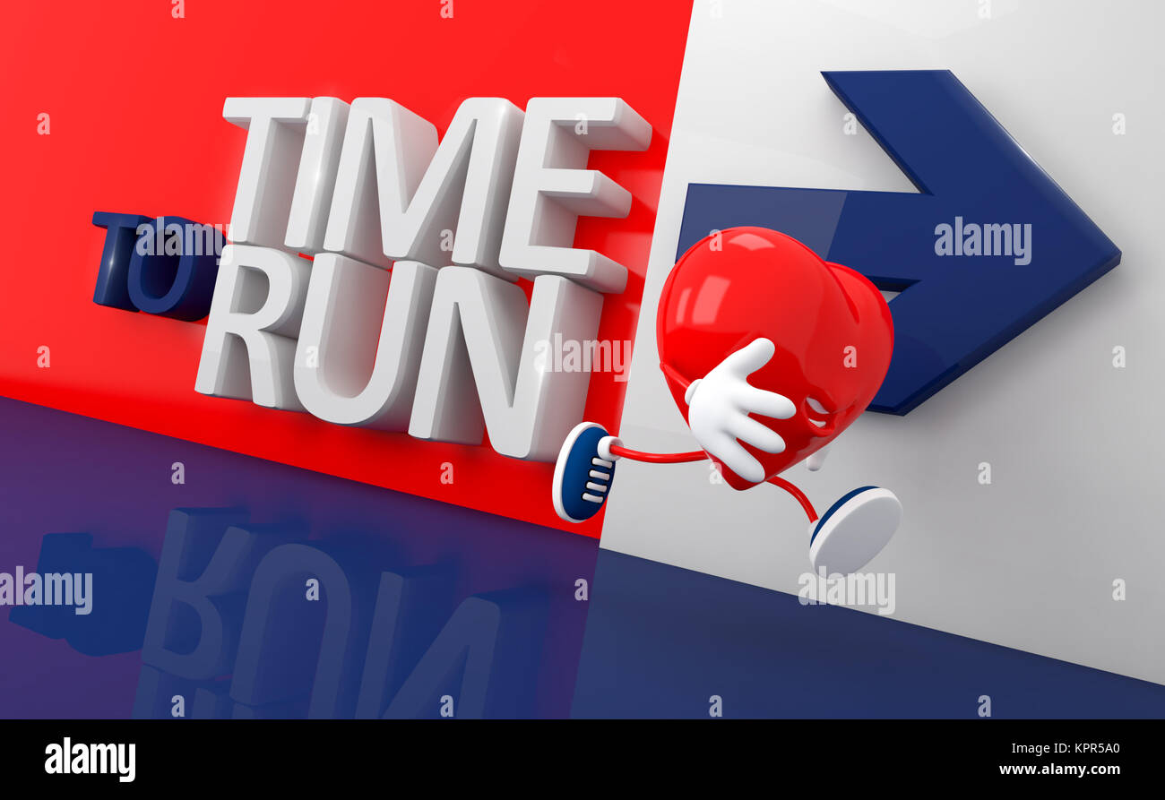 Time To Run Stock Photo - Alamy