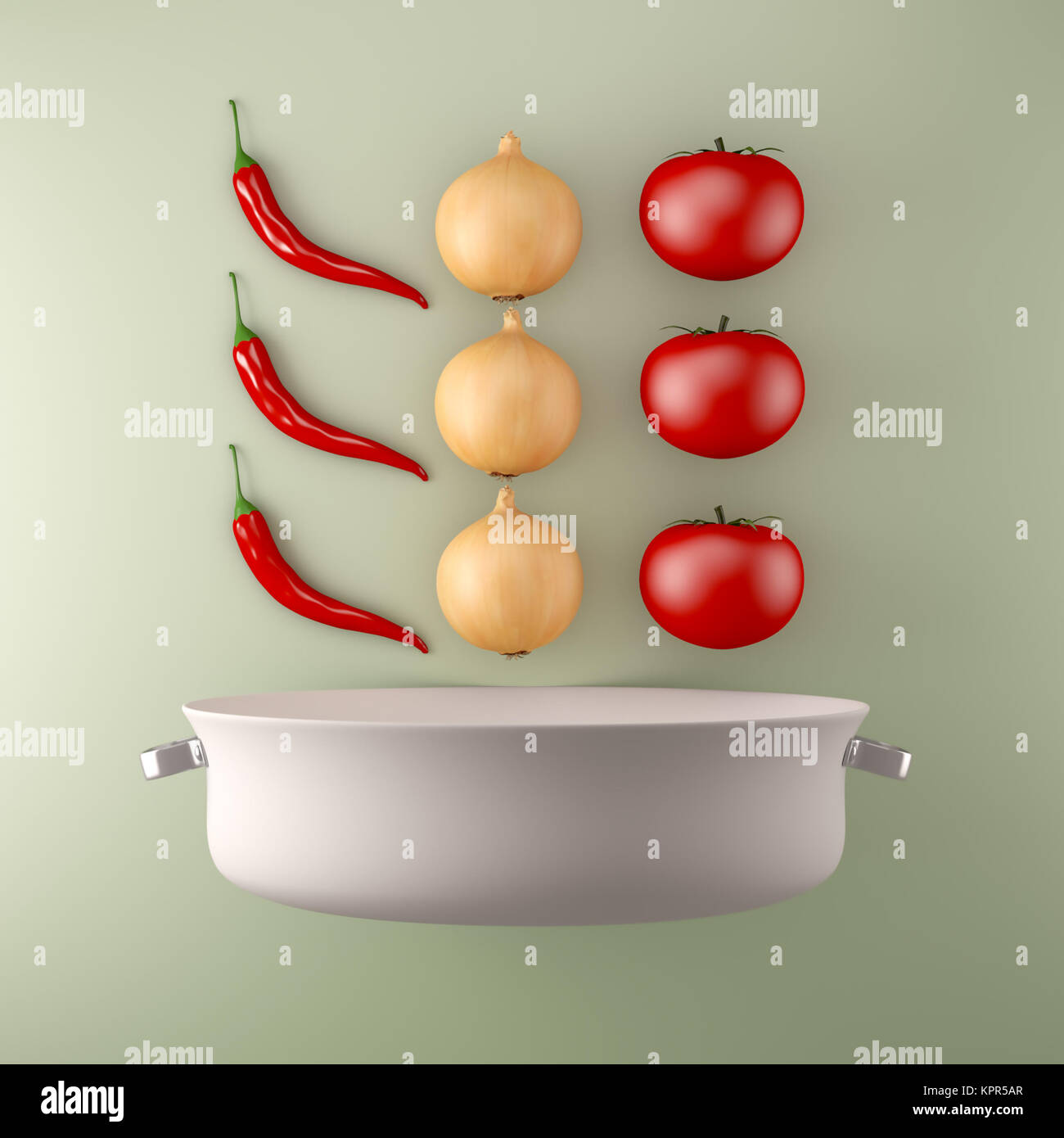 Artistic food composition Stock Photo - Alamy