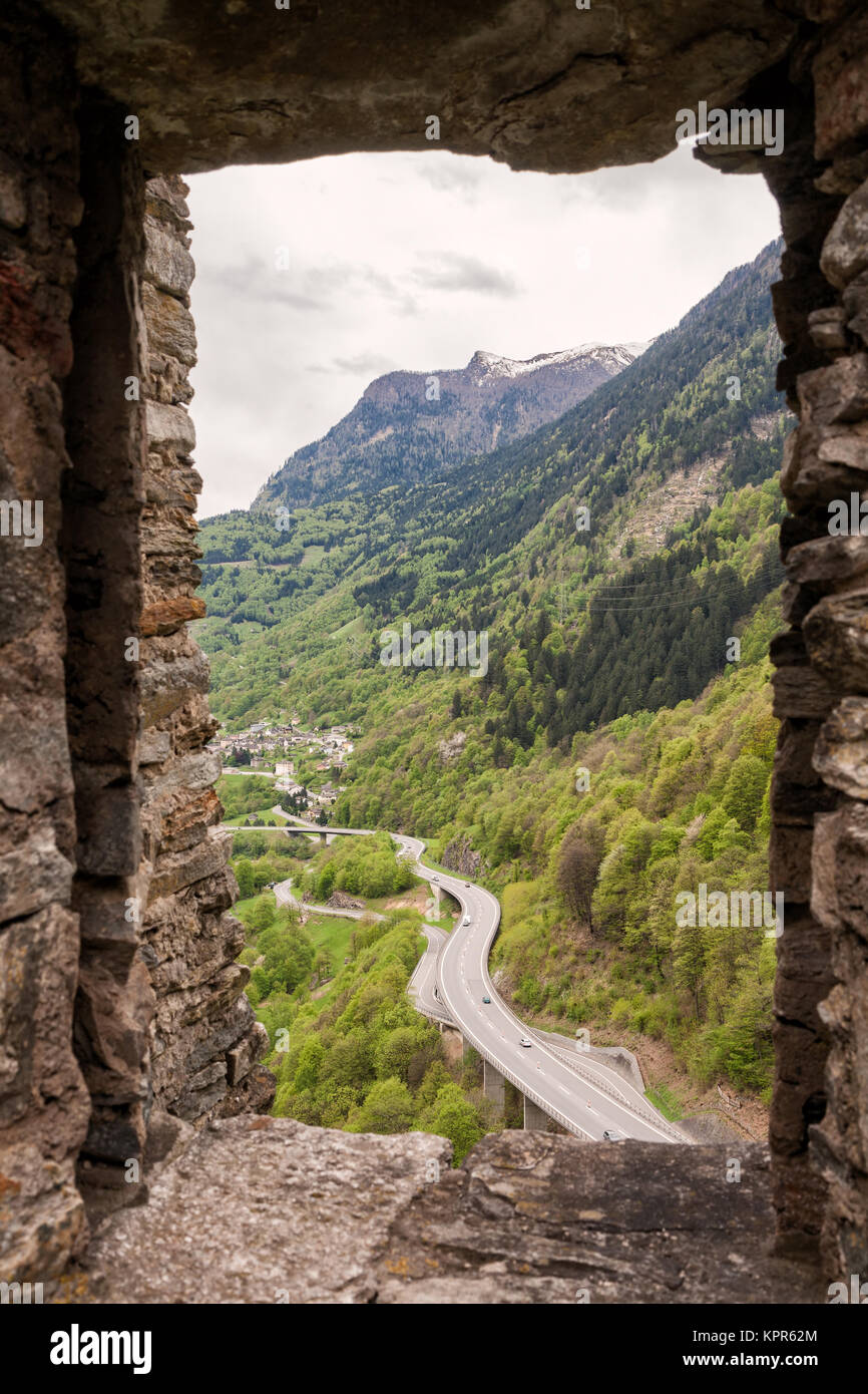 Alps in moesa hi-res stock photography and images - Alamy