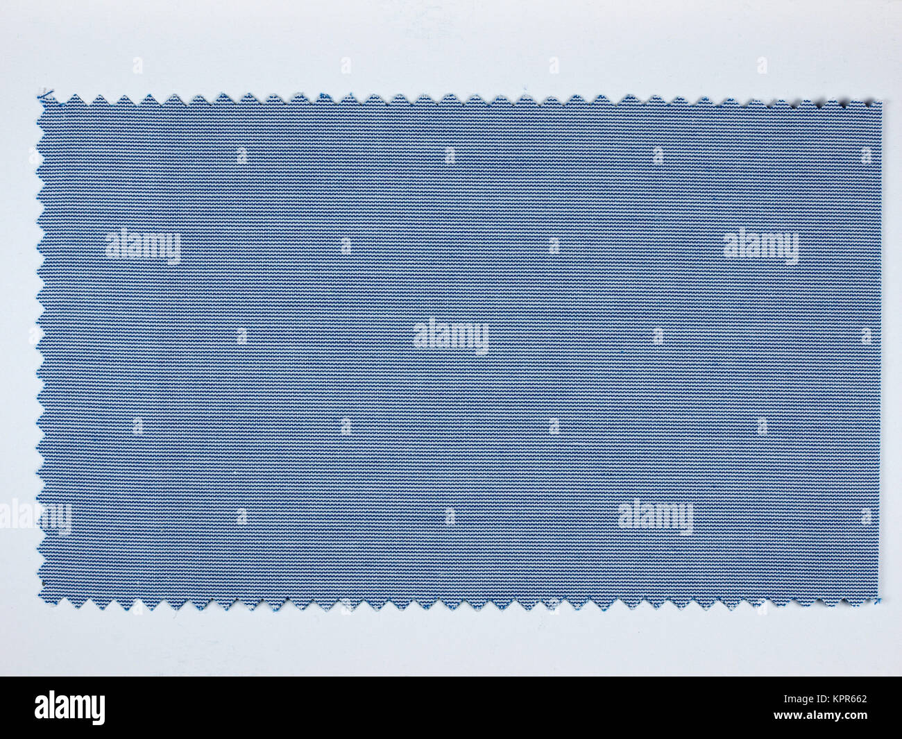 Blue fabric sample Stock Photo - Alamy