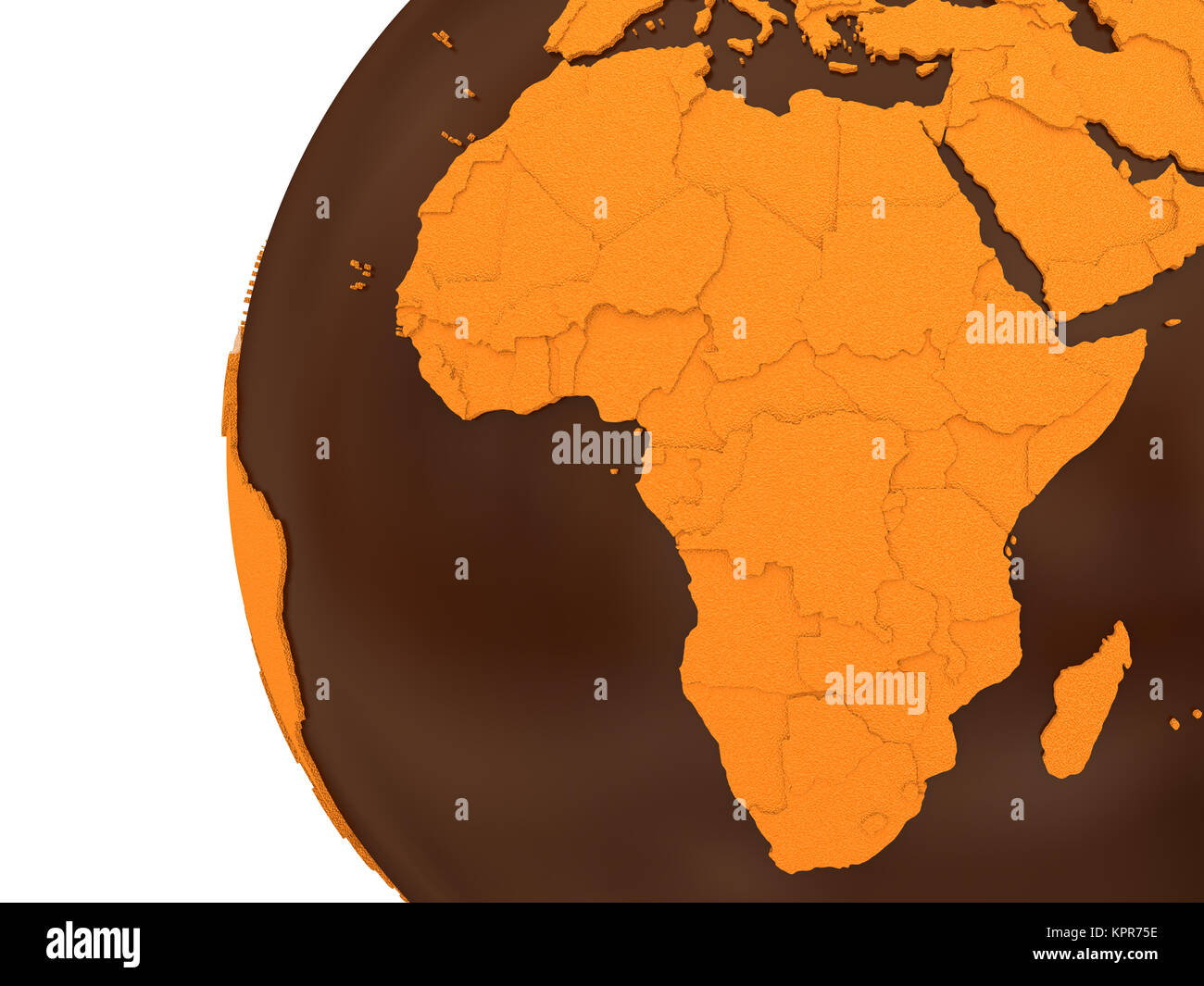Global map chocolate hi-res stock photography and images - Alamy