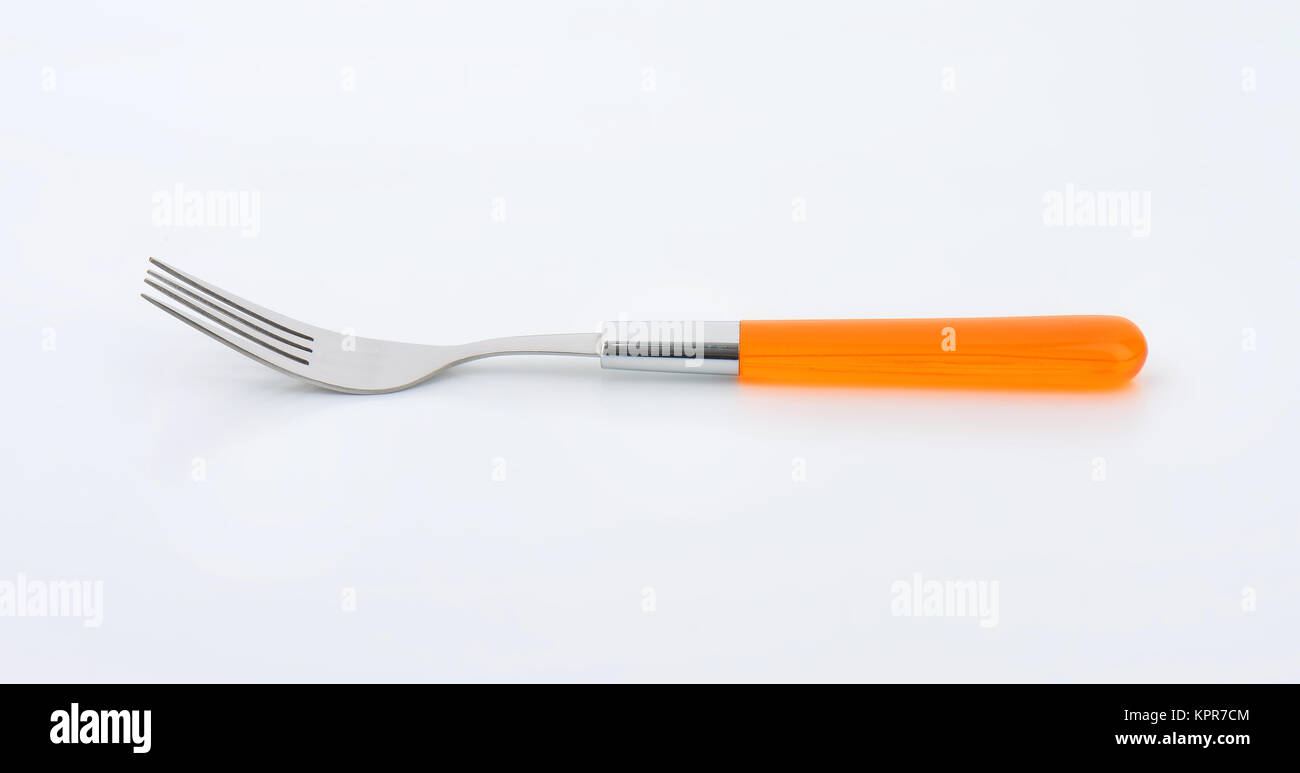 plastic handle fork Stock Photo - Alamy