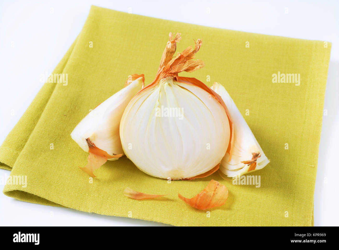 cut fresh onion Stock Photo - Alamy