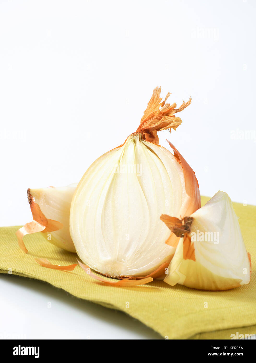cut fresh onion Stock Photo - Alamy