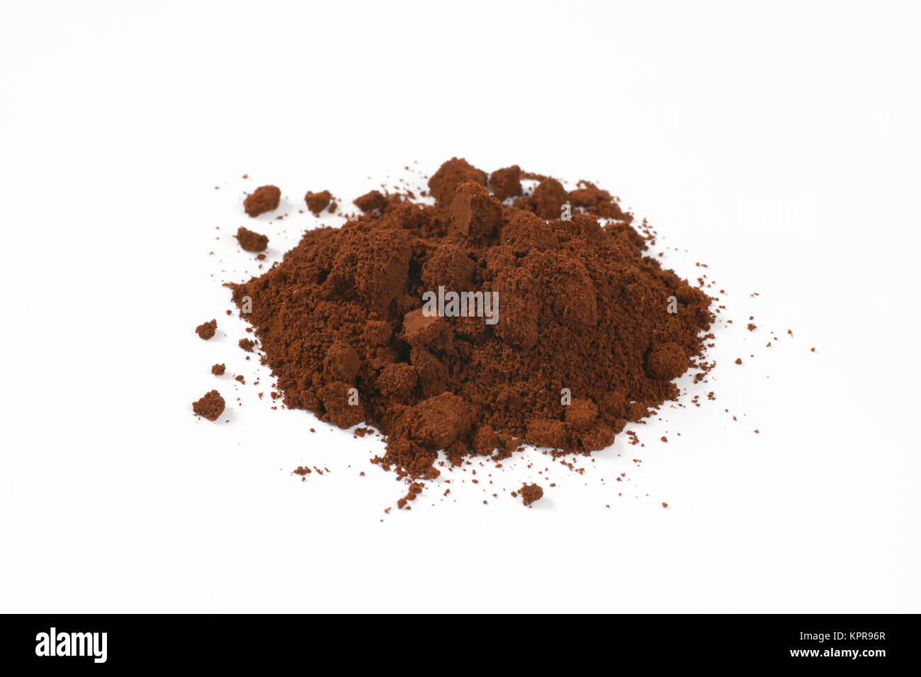 heap of ground coffee Stock Photo - Alamy