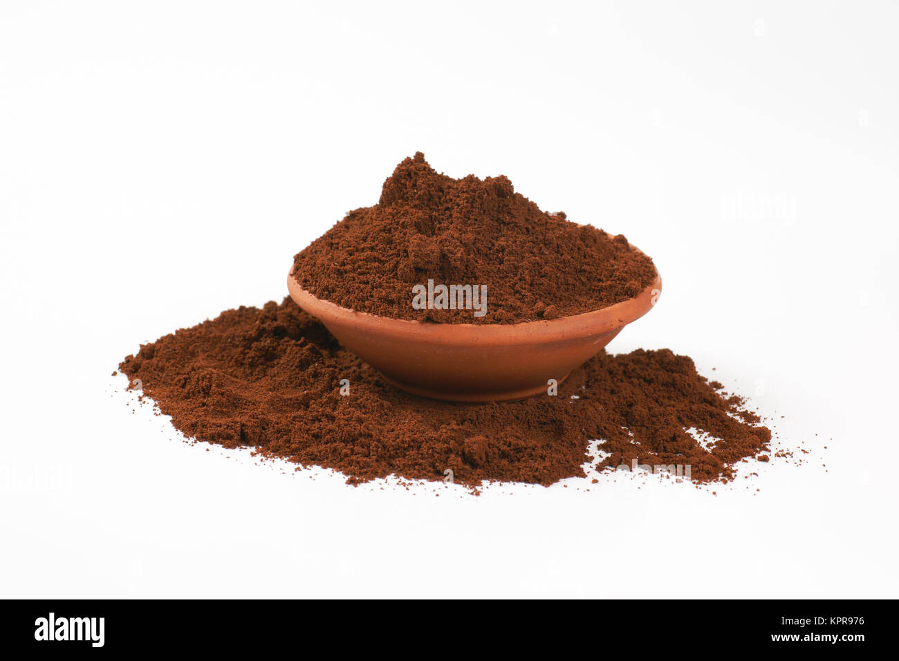 freshly ground coffee Stock Photo - Alamy