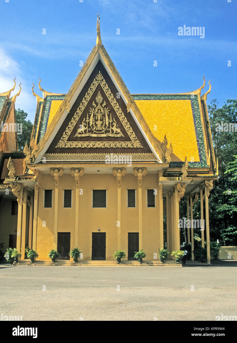 Cambodia, Phnom Penh, Royal Palace, Pavilion of Napoleon lll ...