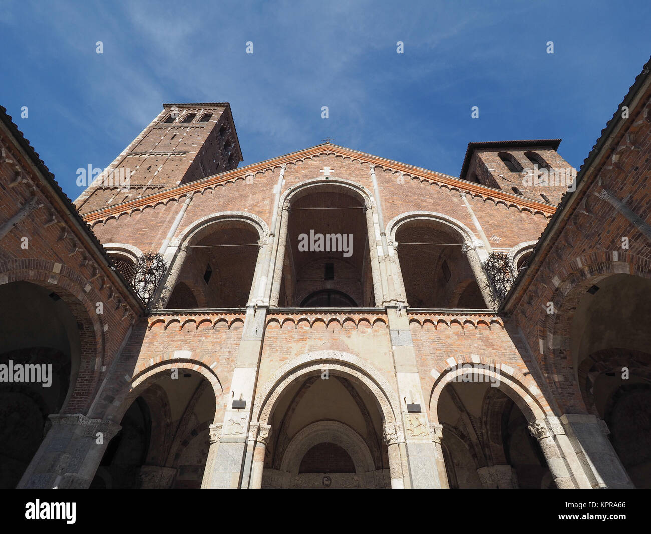 St ambrogio basilica hi-res stock photography and images - Alamy