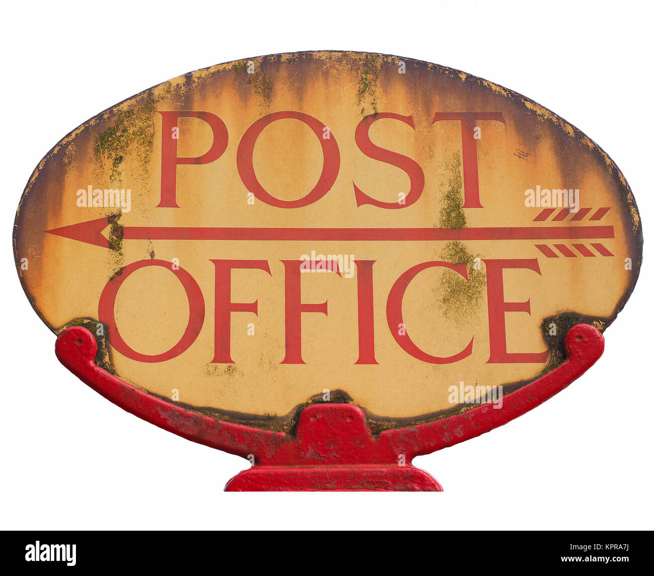 Post office sign Stock Photo - Alamy