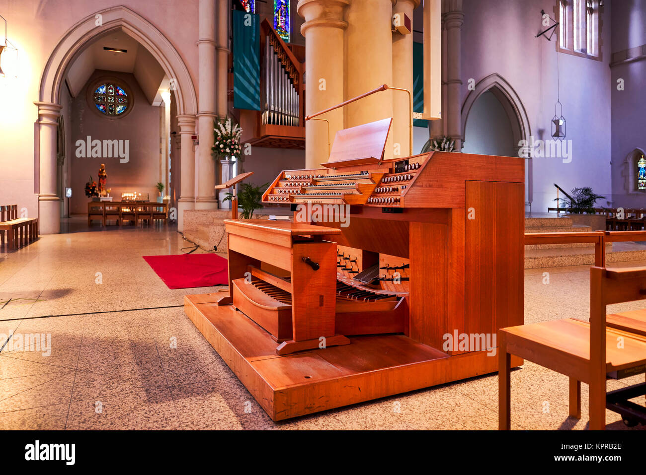 The Cathedral of St. Stephen in Brisbane, Queensland, Australia Stock ...