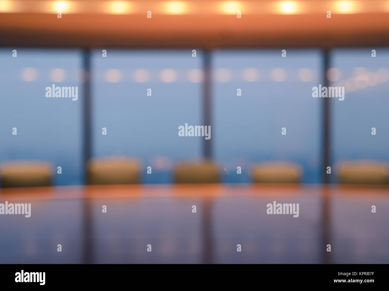 Blurred conference room for background Stock Photo - Alamy