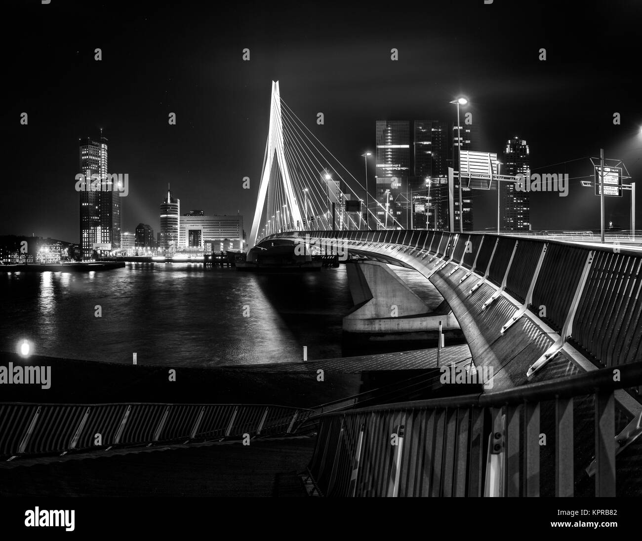 Rotterdam erasmus Black and White Stock Photos & Images - Alamy
