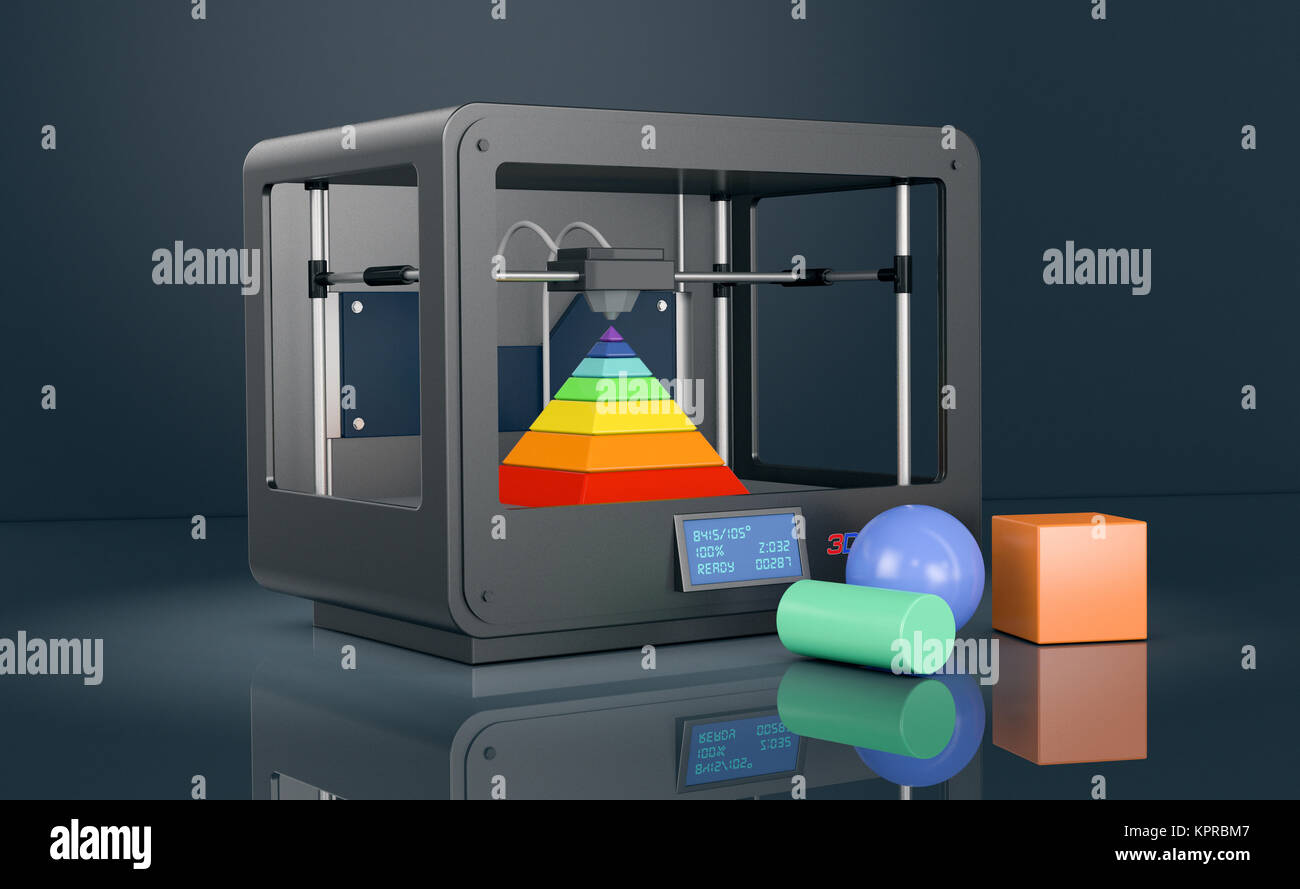 3d color printer Stock Photo - Alamy