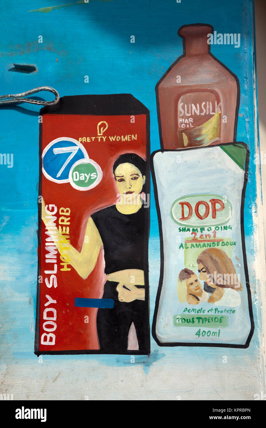 Hand painted advertisment hi-res stock photography and images - Alamy